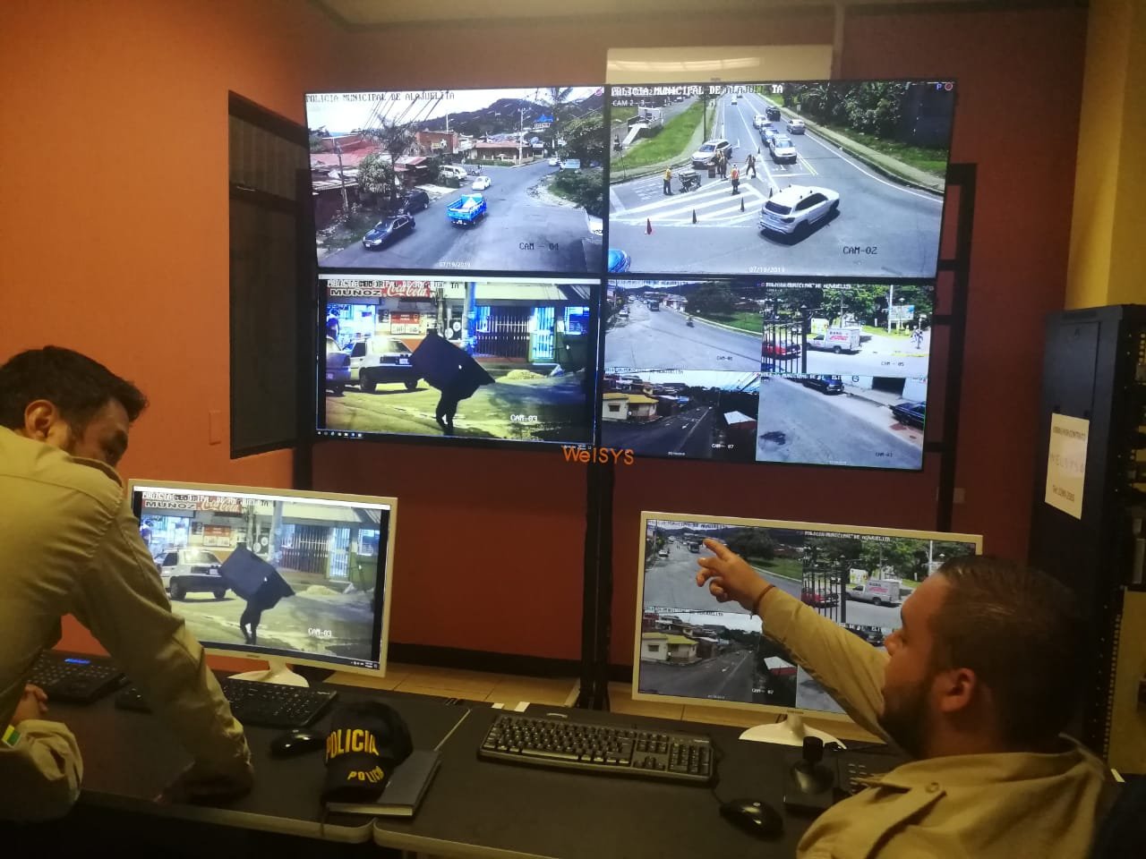 16 Cámaras Y Centro De Monitoreo Ya Funcionan En